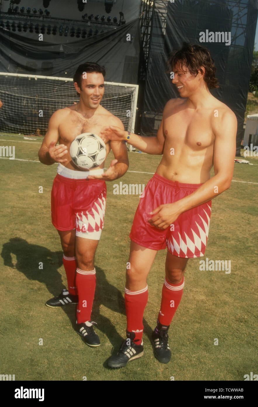 Los Angeles, California, USA 9th July 1994 Actors/brothers Francesco ...