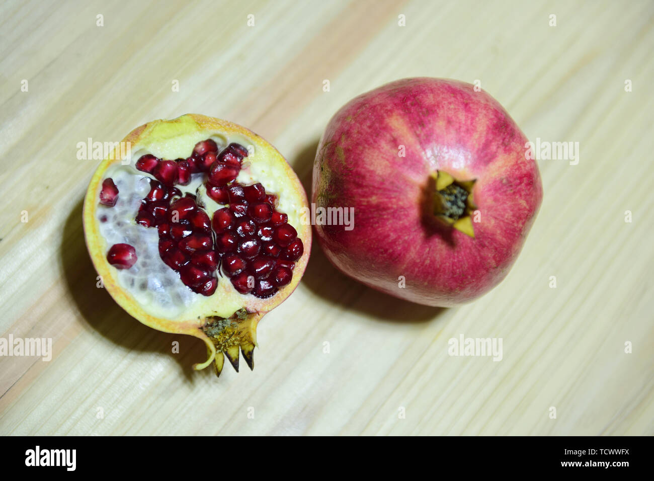 Soft seed pomegranate Stock Photo - Alamy