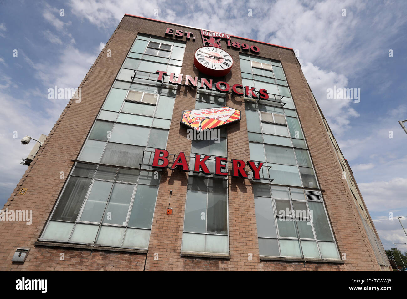 The man who invented the Tunnock's Teacake Boyd Tunnock with his ...