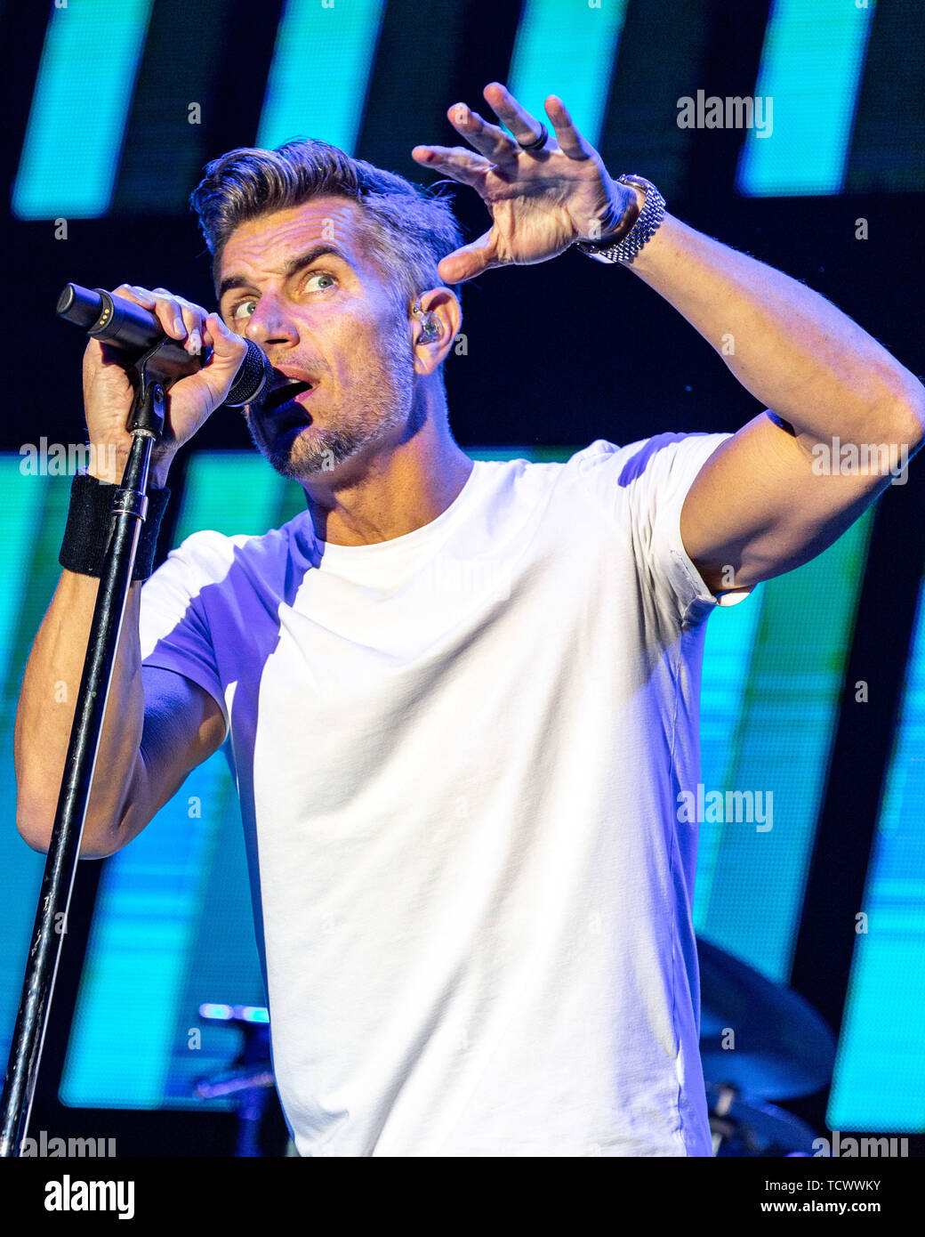 June 8, 2019 - Dana Point, California, U.S - NICK HEXUM of 311 during ...
