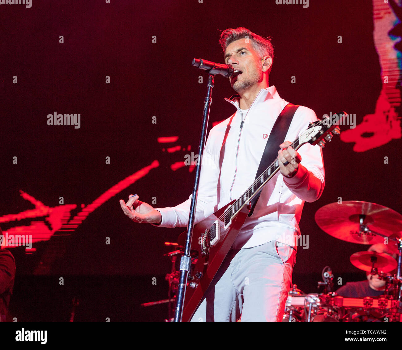 June 8, 2019 - Dana Point, California, U.S - NICK HEXUM of 311 during ...
