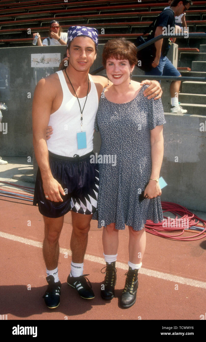Los Angeles, California, USA 9th July 1994 Actor Diego Serrano and ...