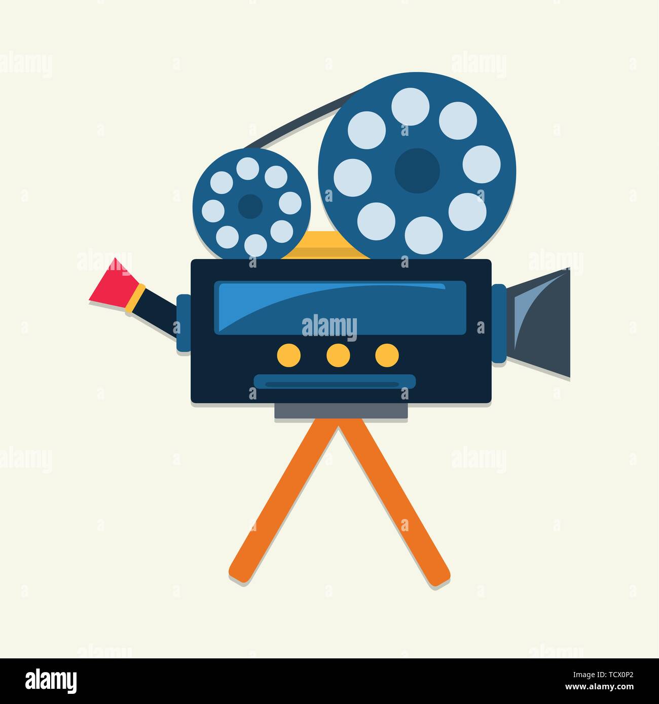 video camera vector illustration Stock Vector Image & Art - Alamy