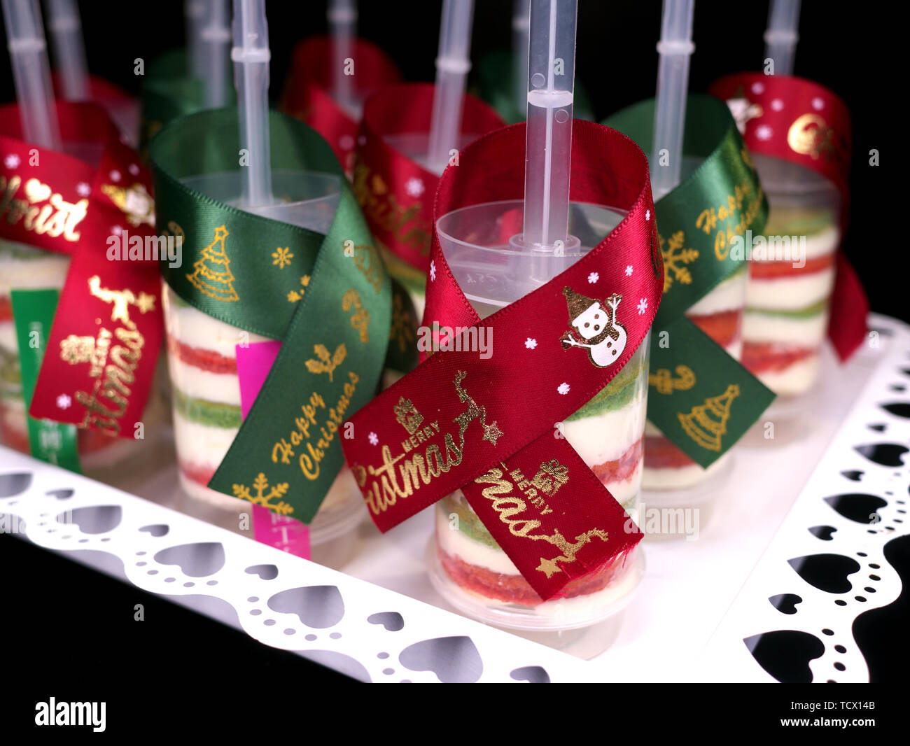 Christmas push cake Stock Photo - Alamy