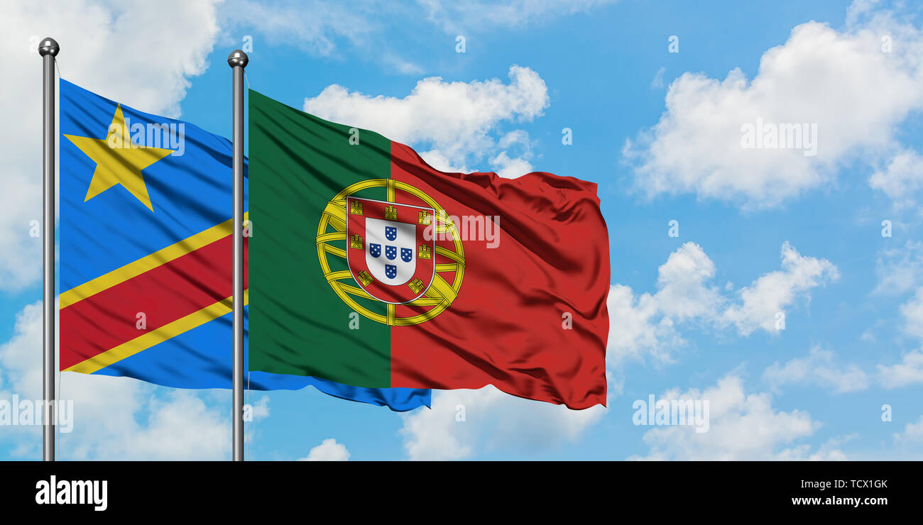 Portugal congo flag hi-res stock photography and images - Alamy