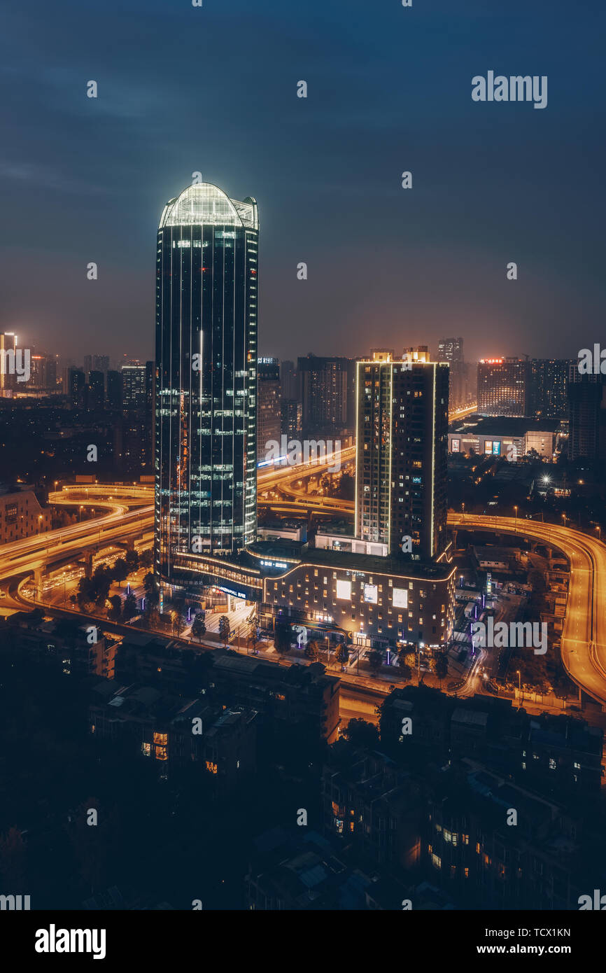 Chengdu climbing scenery Stock Photo - Alamy