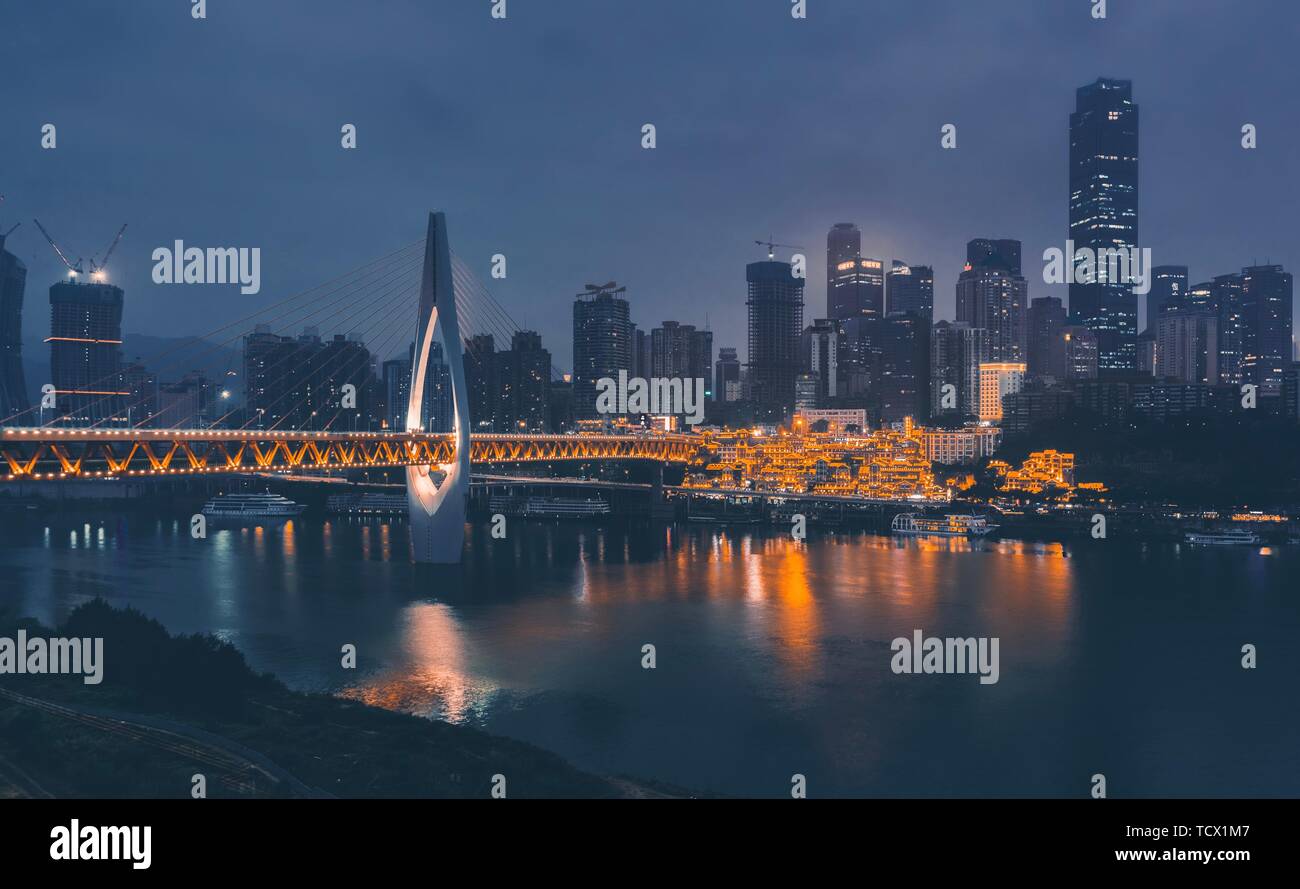 Bridge in Chongqing Stock Photo - Alamy