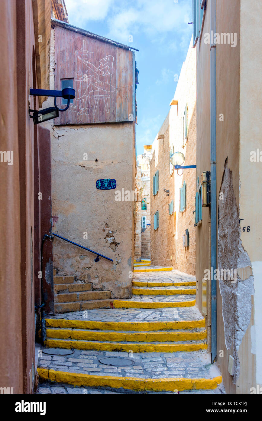 Yafa ancient city hi-res stock photography and images - Alamy