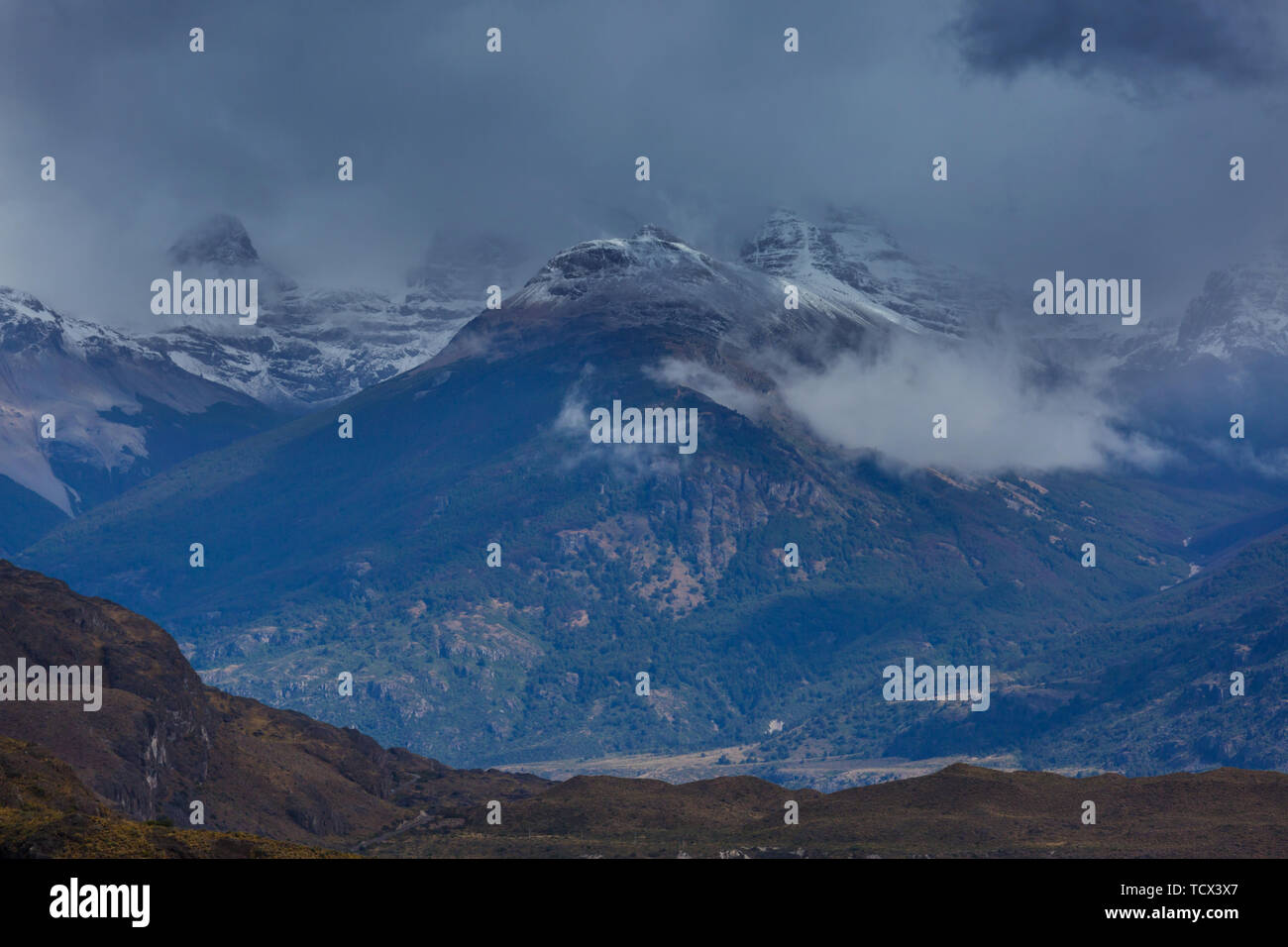 Patagonia landscapes in Southern Argentina Stock Photo - Alamy