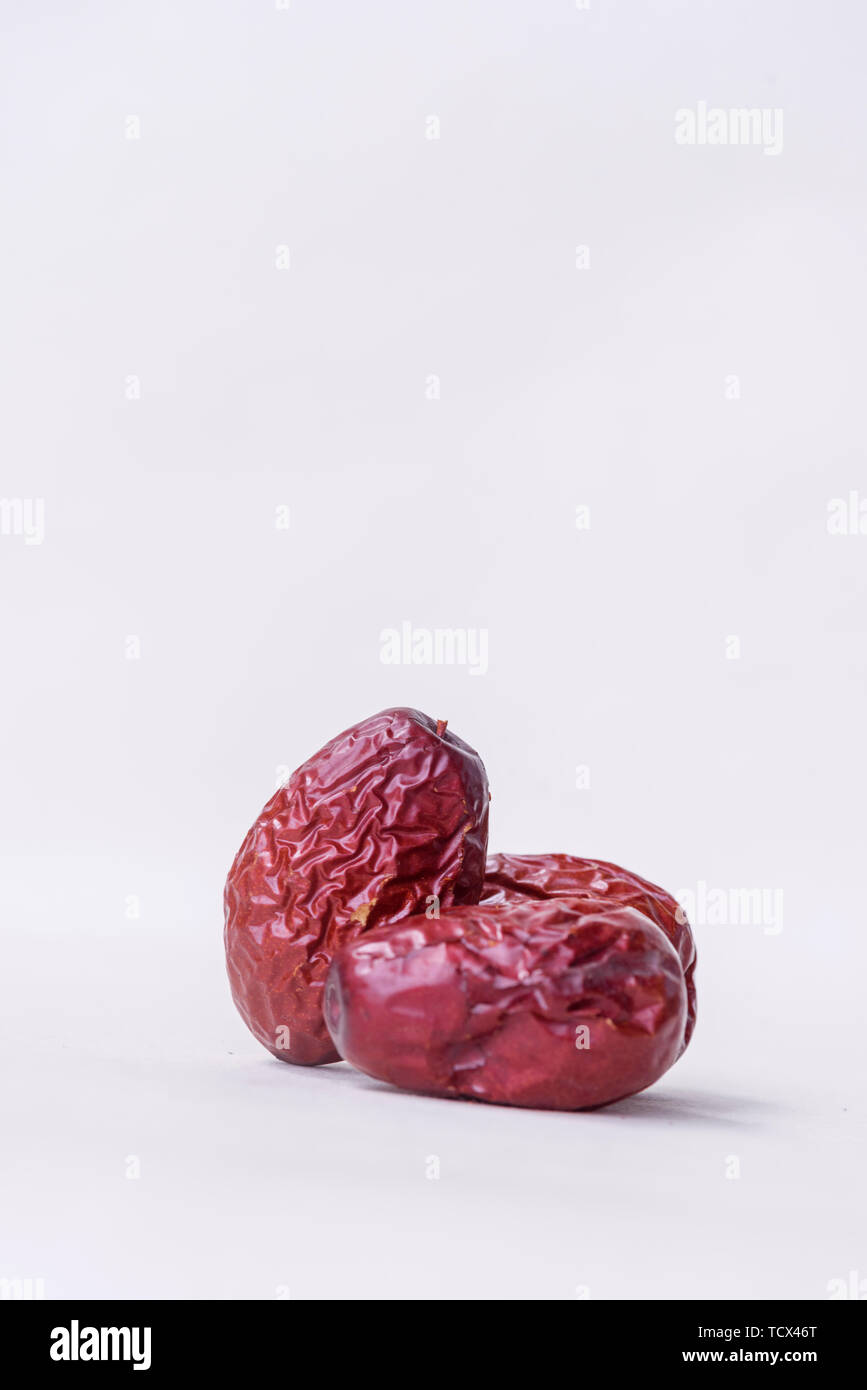 Healthy red jujube and jujube with ingredients hi-res stock photography ...
