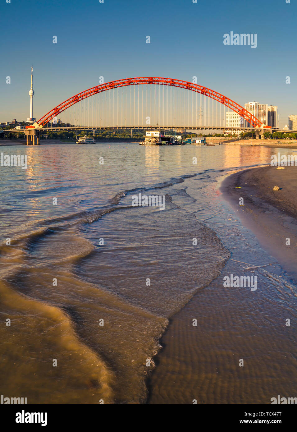 Qingchuan bridge and rainbow bridge and longwang temple hi-res stock ...