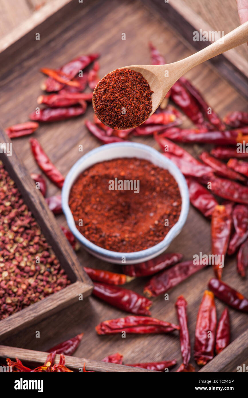 Hot pot powder hi-res stock photography and images - Alamy