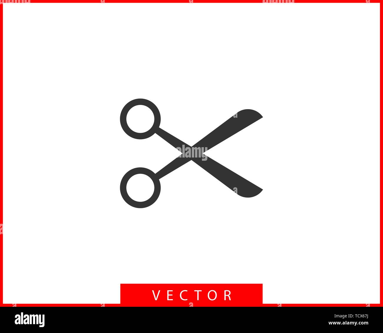 Scissor symbol hi-res stock photography and images - Alamy