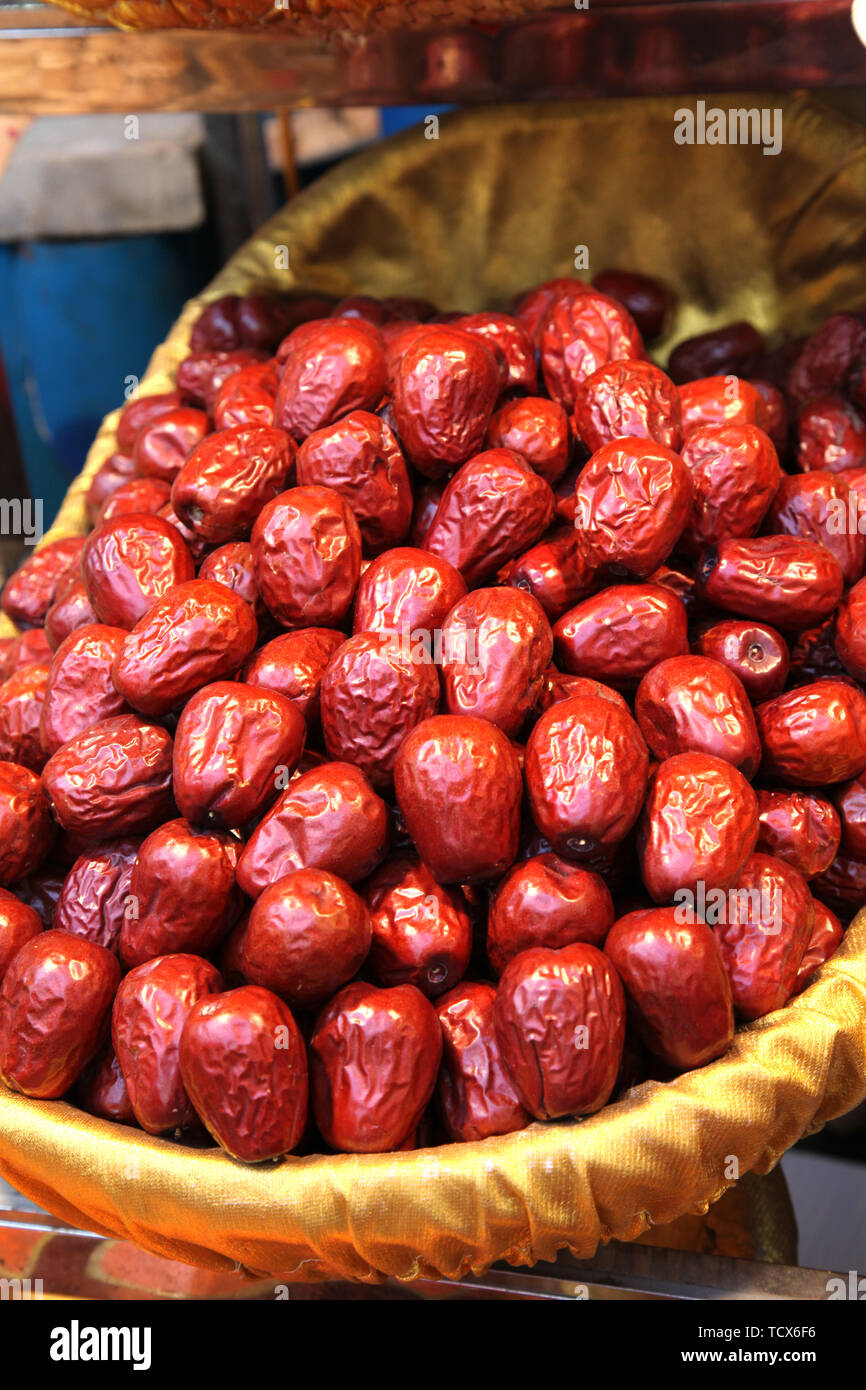 Food and dry goods red jujube hi-res stock photography and images - Alamy