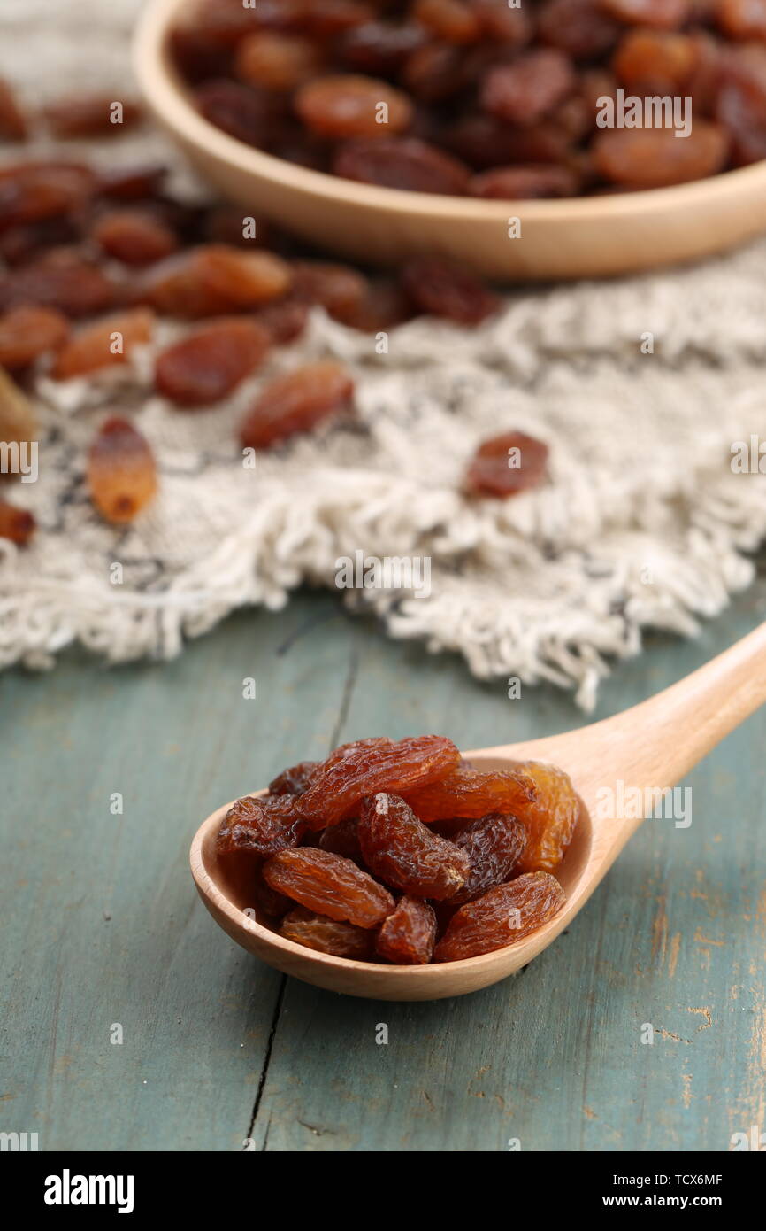 Dried red rose raisins Stock Photo - Alamy