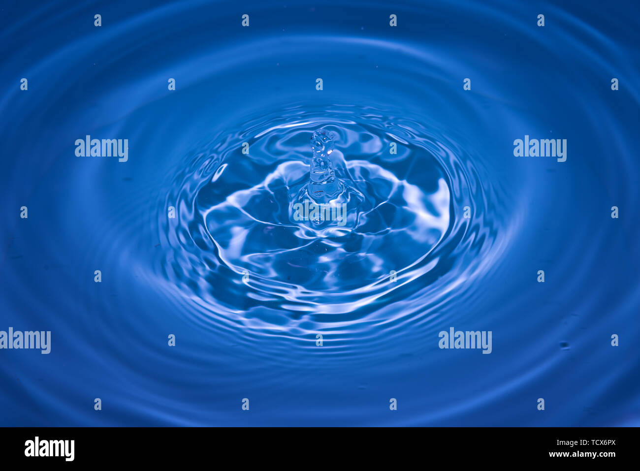A drop of water Stock Photo - Alamy