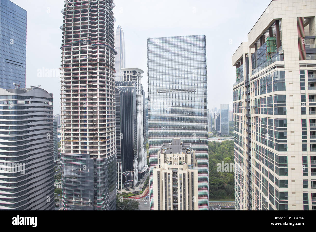 Scenery of Shenzhen Urban Building Stock Photo - Alamy