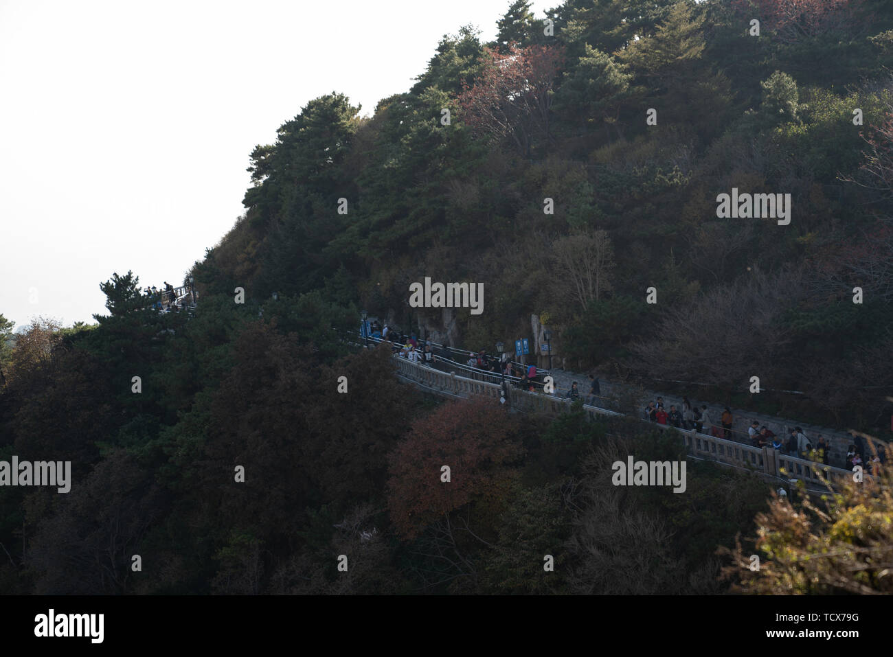 Mount Taishan Scenic Area Stock Photo - Alamy