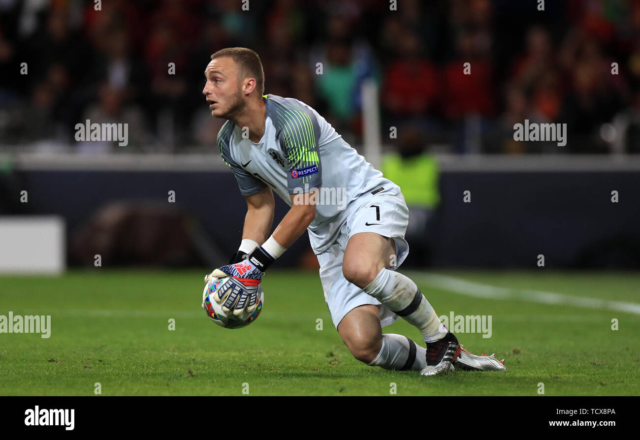 Netherlands goalkeeper Jasper Cillessen during the Nations League Final ...