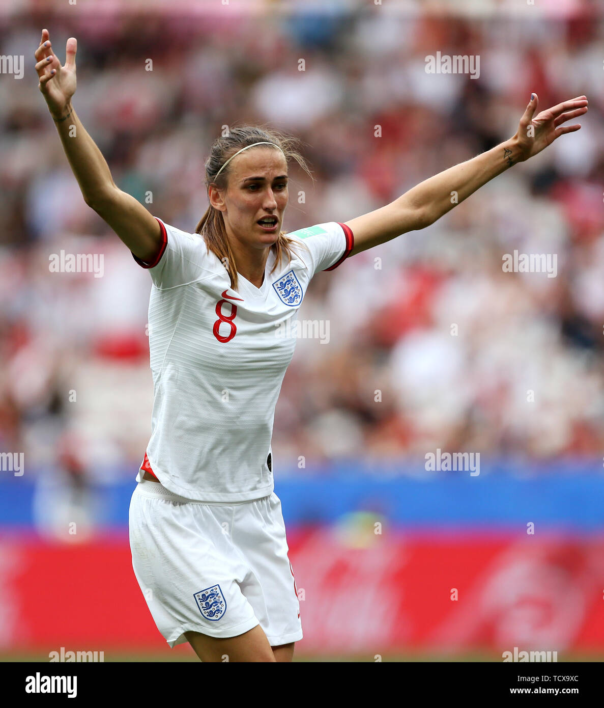 England's Jill Scott during the FIFA Women's World Cup, Group D match ...