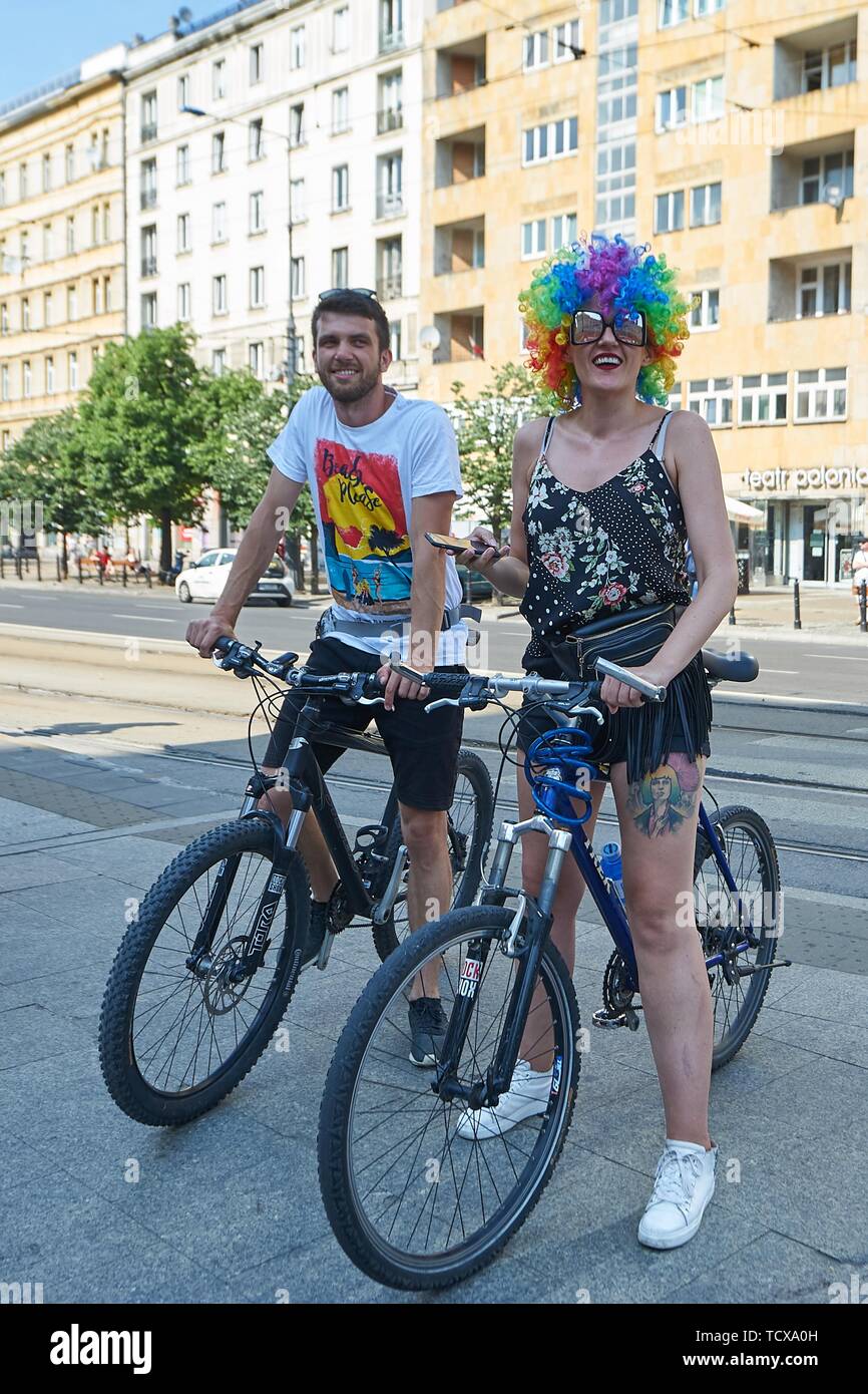 Participants of Equality Parade walks through the streets of the centre ...