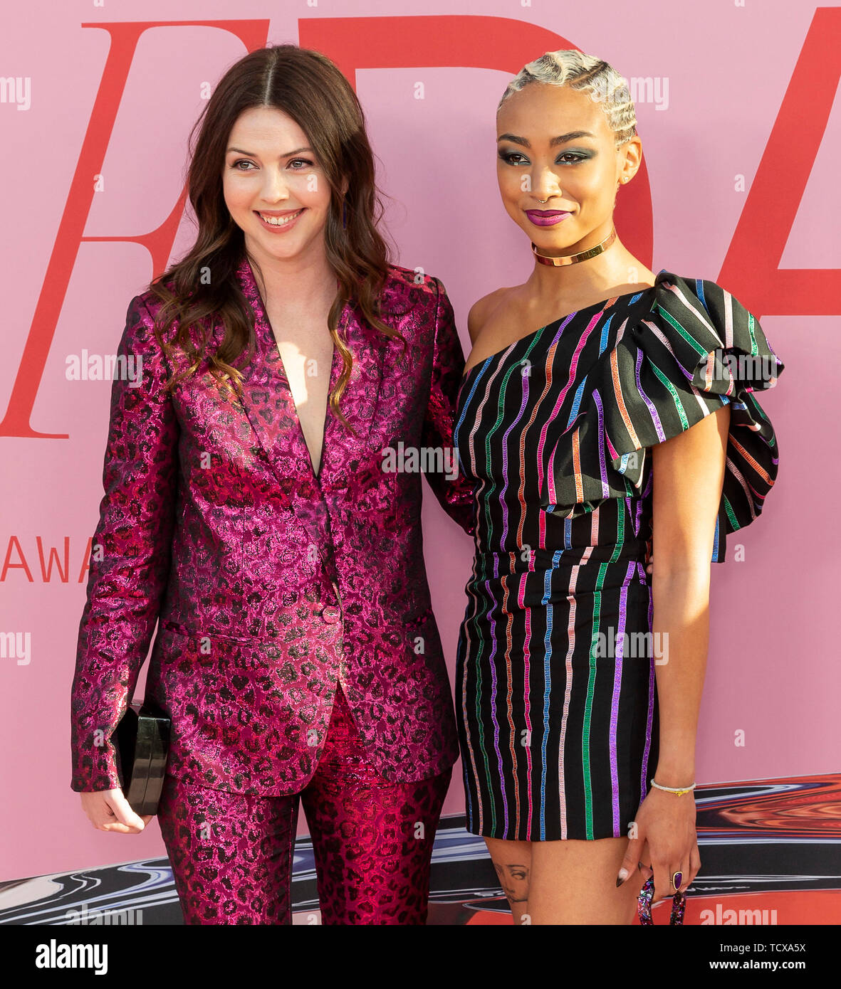 New York, NY - June 03, 2019: Tanya Taylor and Tati Gabrielle attend ...