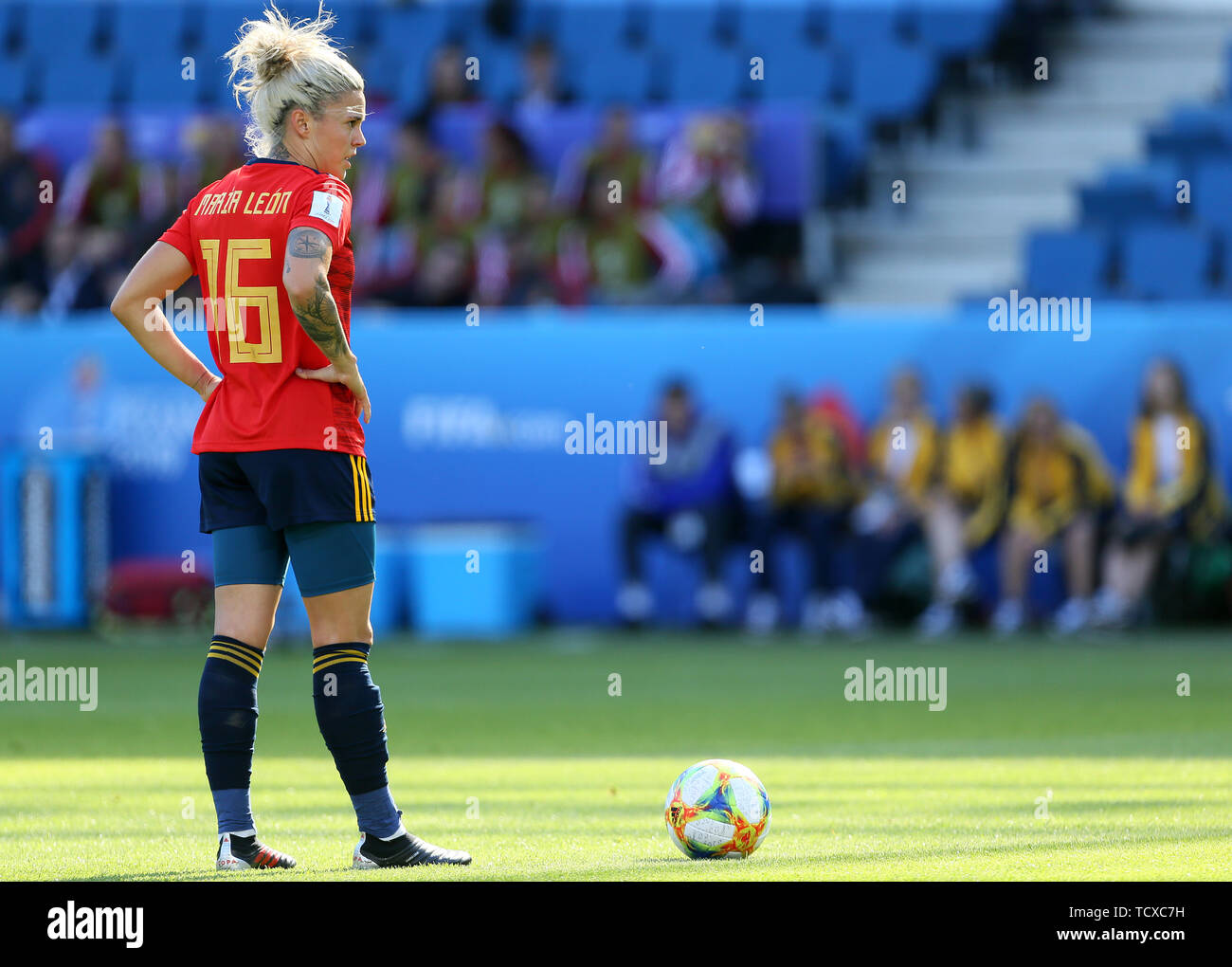 Spain's Maria Leon Stock Photo - Alamy