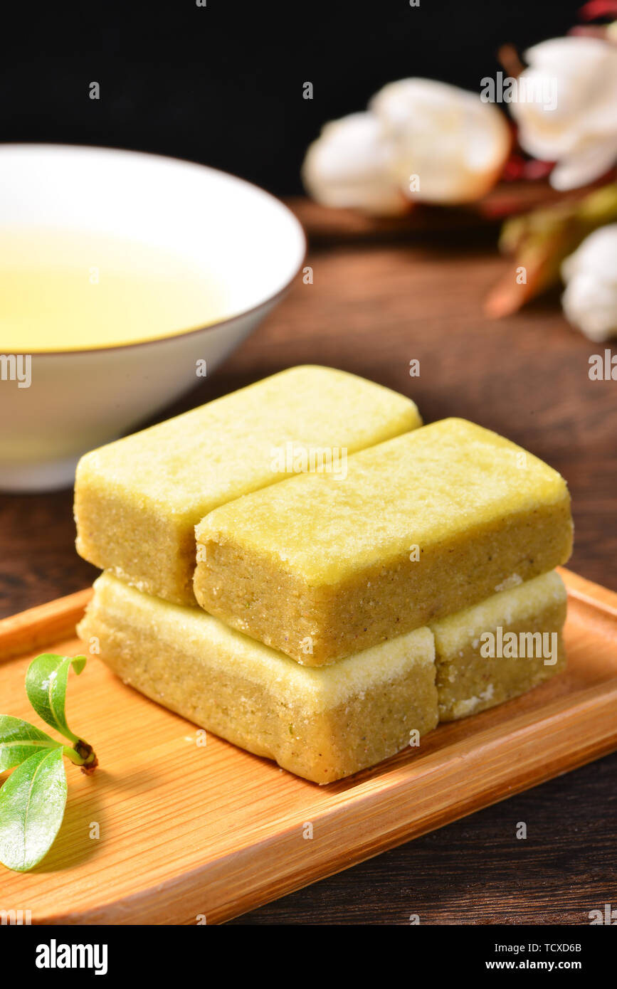 Traditional handmade sesame cake Stock Photo - Alamy
