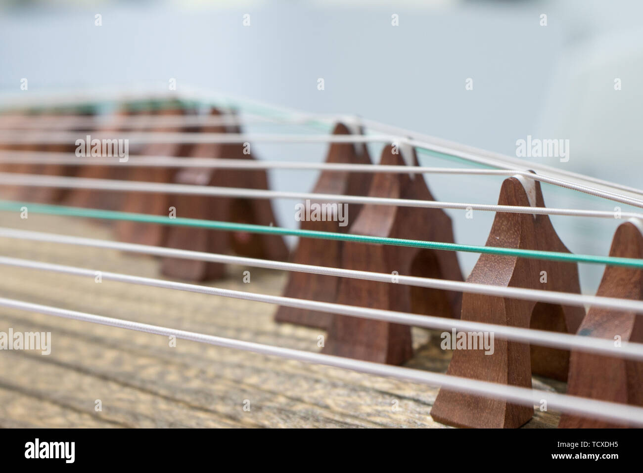 Guzheng strings hi-res stock photography and images - Alamy