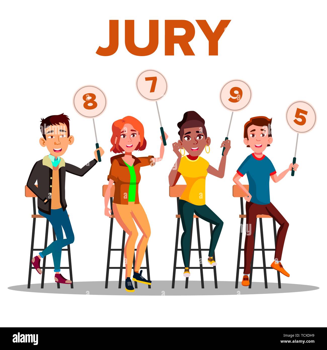 Panel Of Judges Clipart