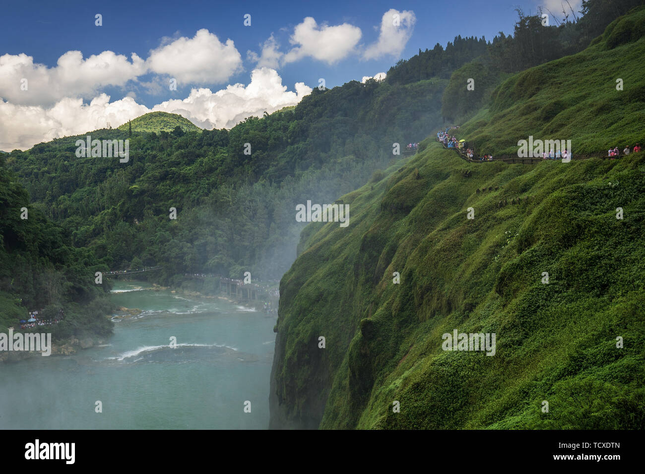 Guizhou huangguoshu great waterfall hi-res stock photography and images ...