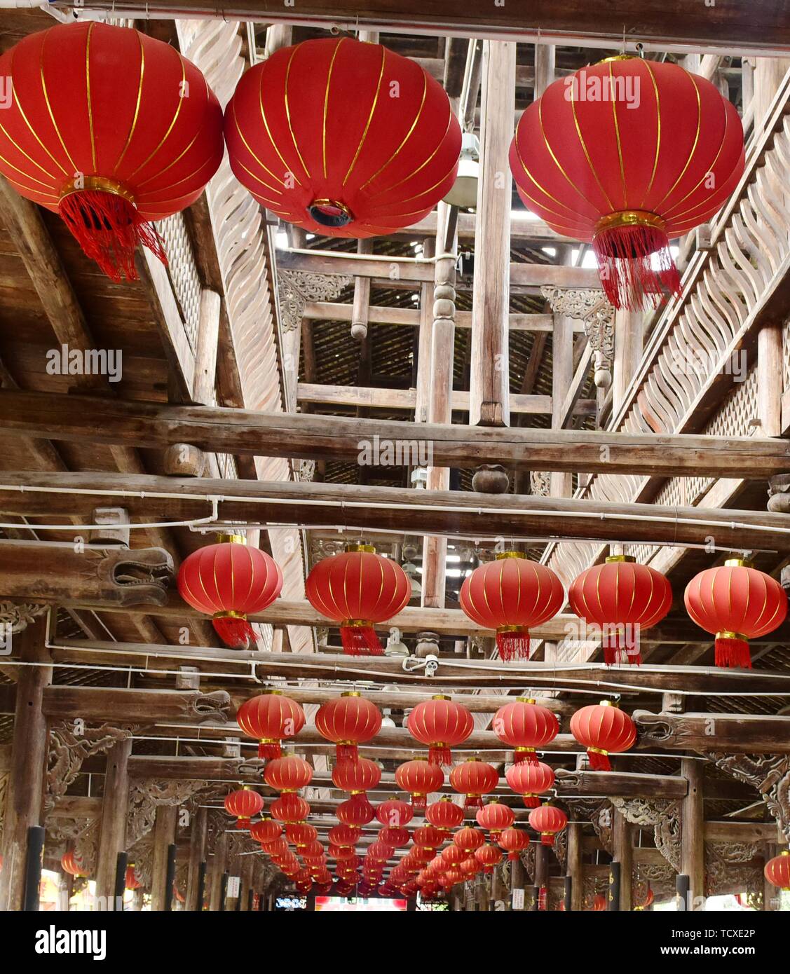 Dong Wind and Rain Bridge Stock Photo - Alamy