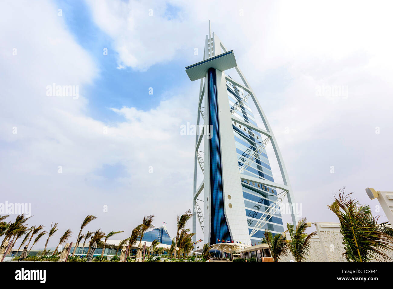 Dubai Sailing Hotel Stock Photo - Alamy