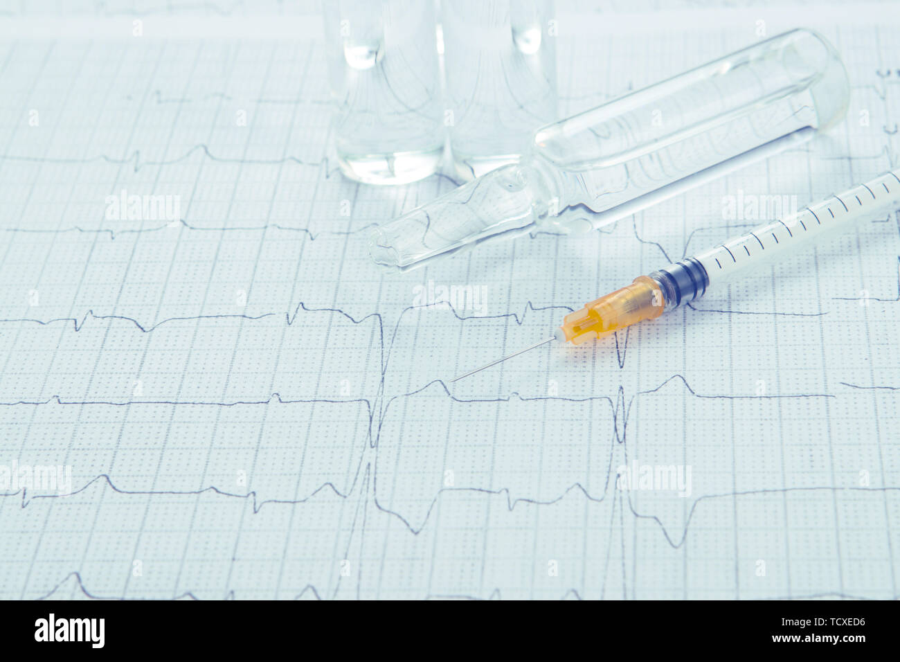 Electrocardiogram examination hi-res stock photography and images - Alamy