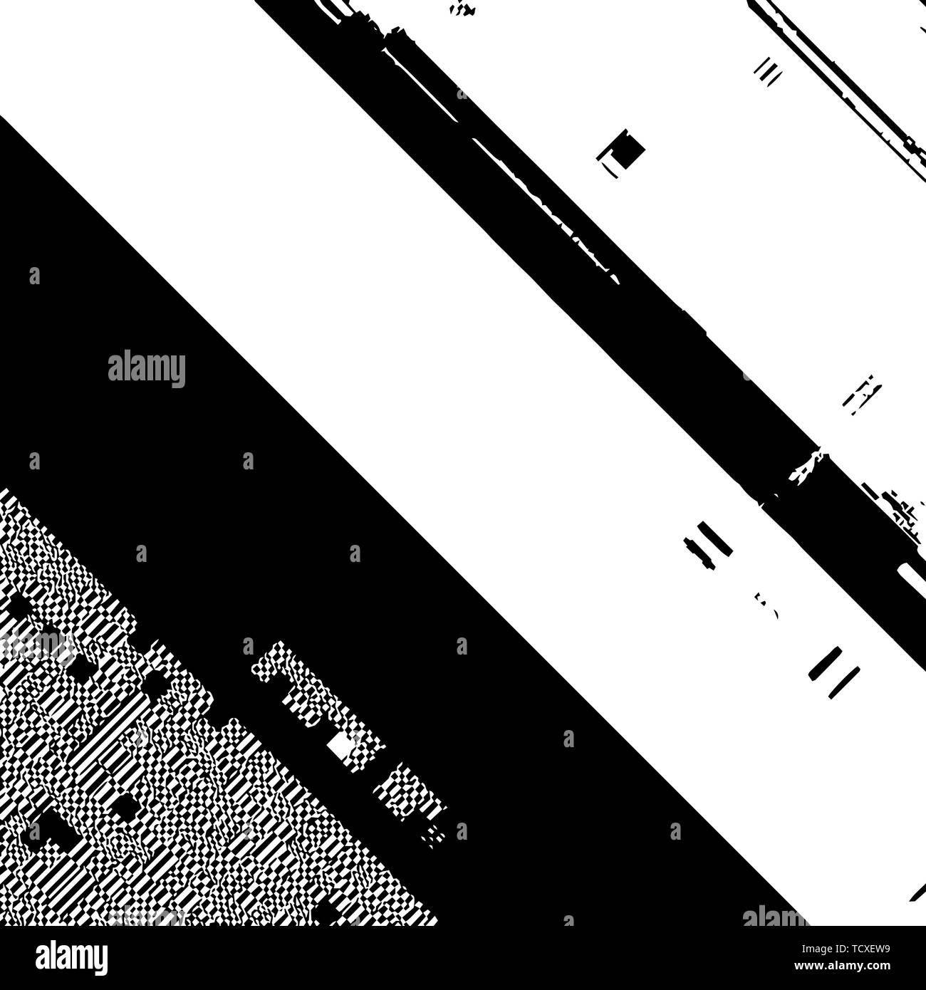 Glitch Overlay Texture Stock Vector Image & Art - Alamy