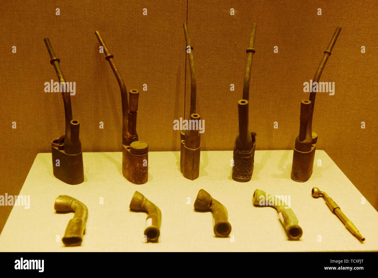 Smoke exhibits hi-res stock photography and images - Alamy