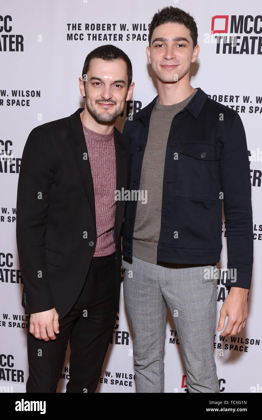 Opening night of BLKS at the Robert W. Wilson MCC Theater Space ...