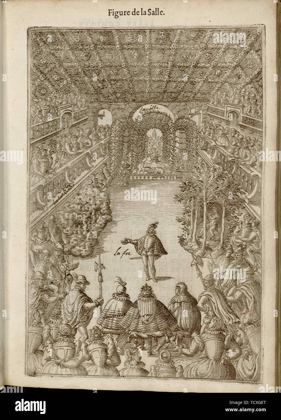 Ballet comique de la reine by Balthasar de Beaujoyeulx, 1582. Creator ...