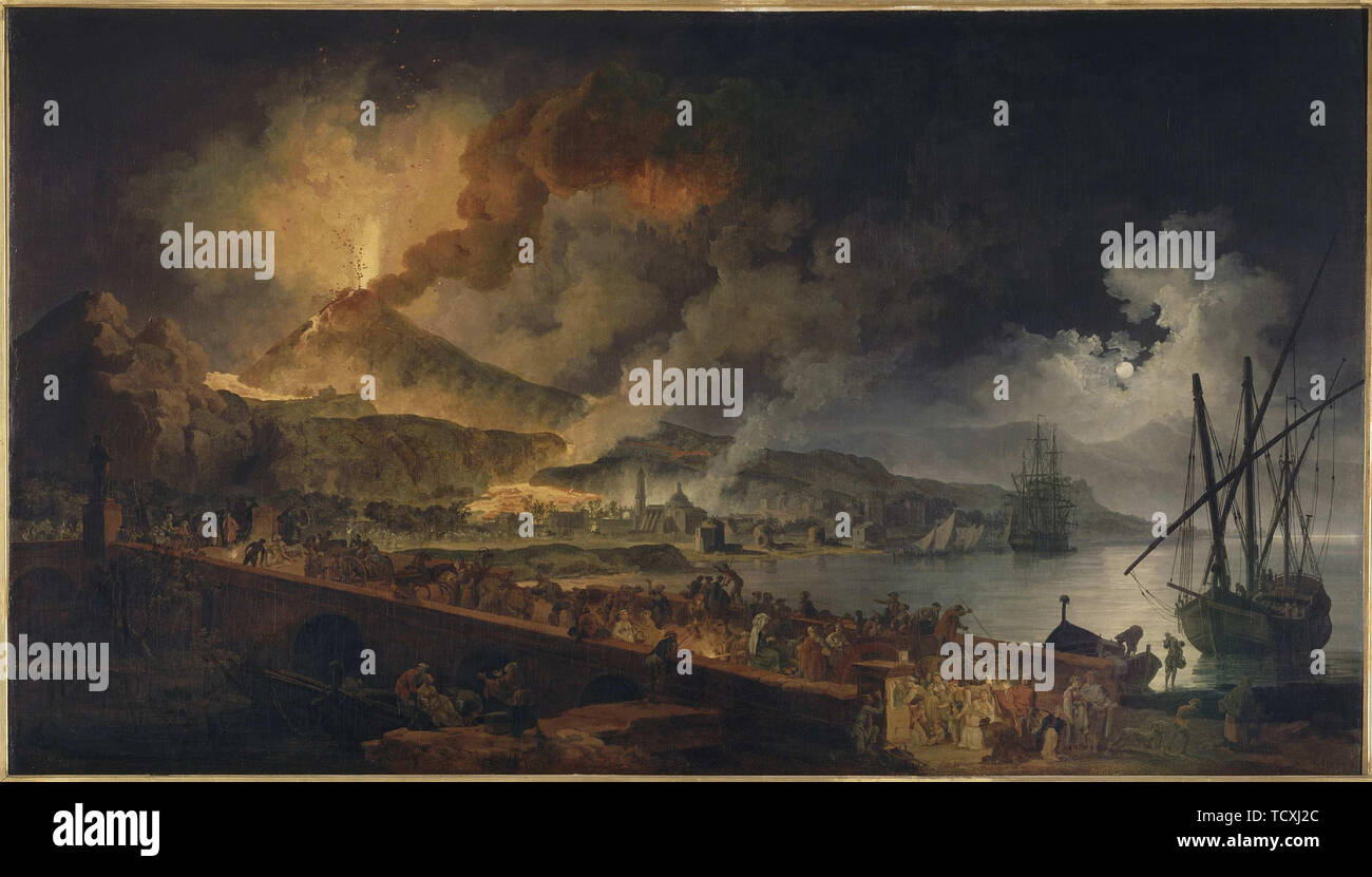 Eruption of vesuvius hi-res stock photography and images - Alamy