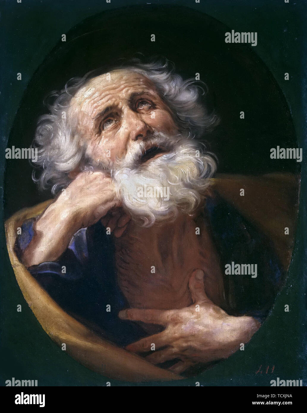 Saint Peter, c. 1617. Creator: Reni, Guido (1575-1642 Stock Photo - Alamy