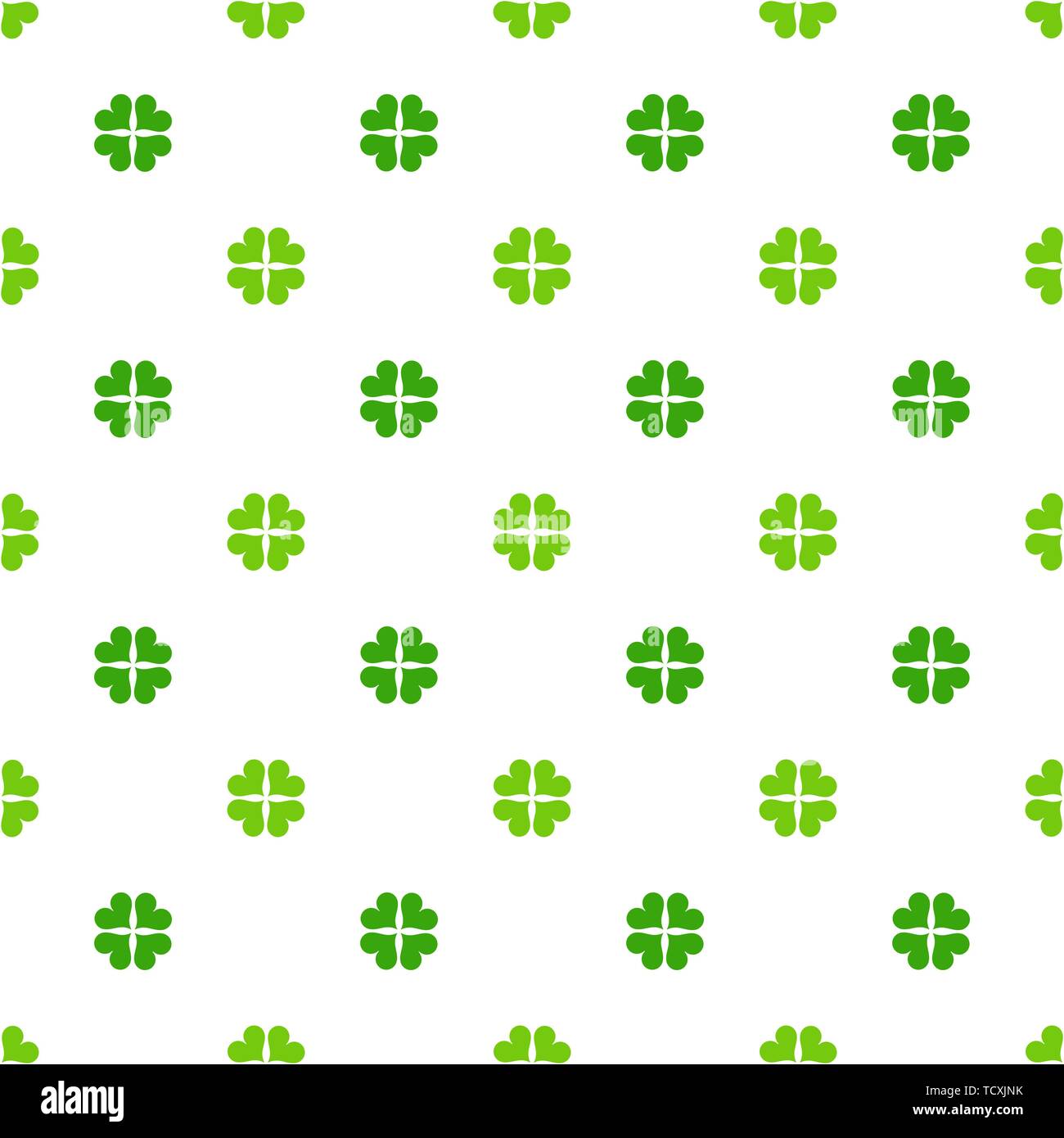 Three leaf clover repeating pattern hi-res stock photography and images ...