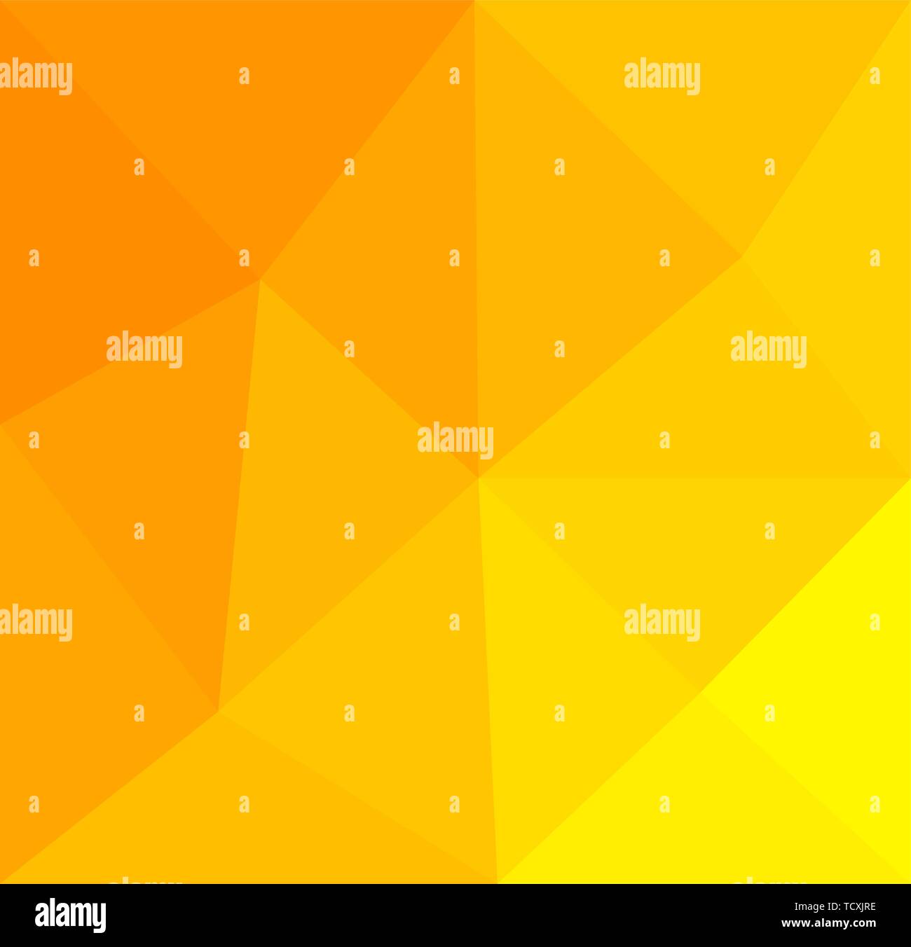 Low poly yellow sunny background. Vector illustration Stock Vector ...