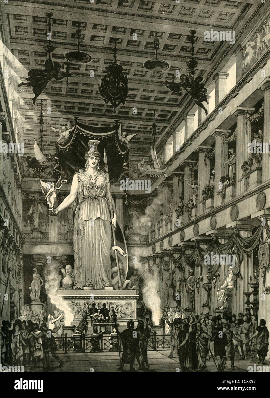 Greek parthenon interior hi-res stock photography and images - Alamy