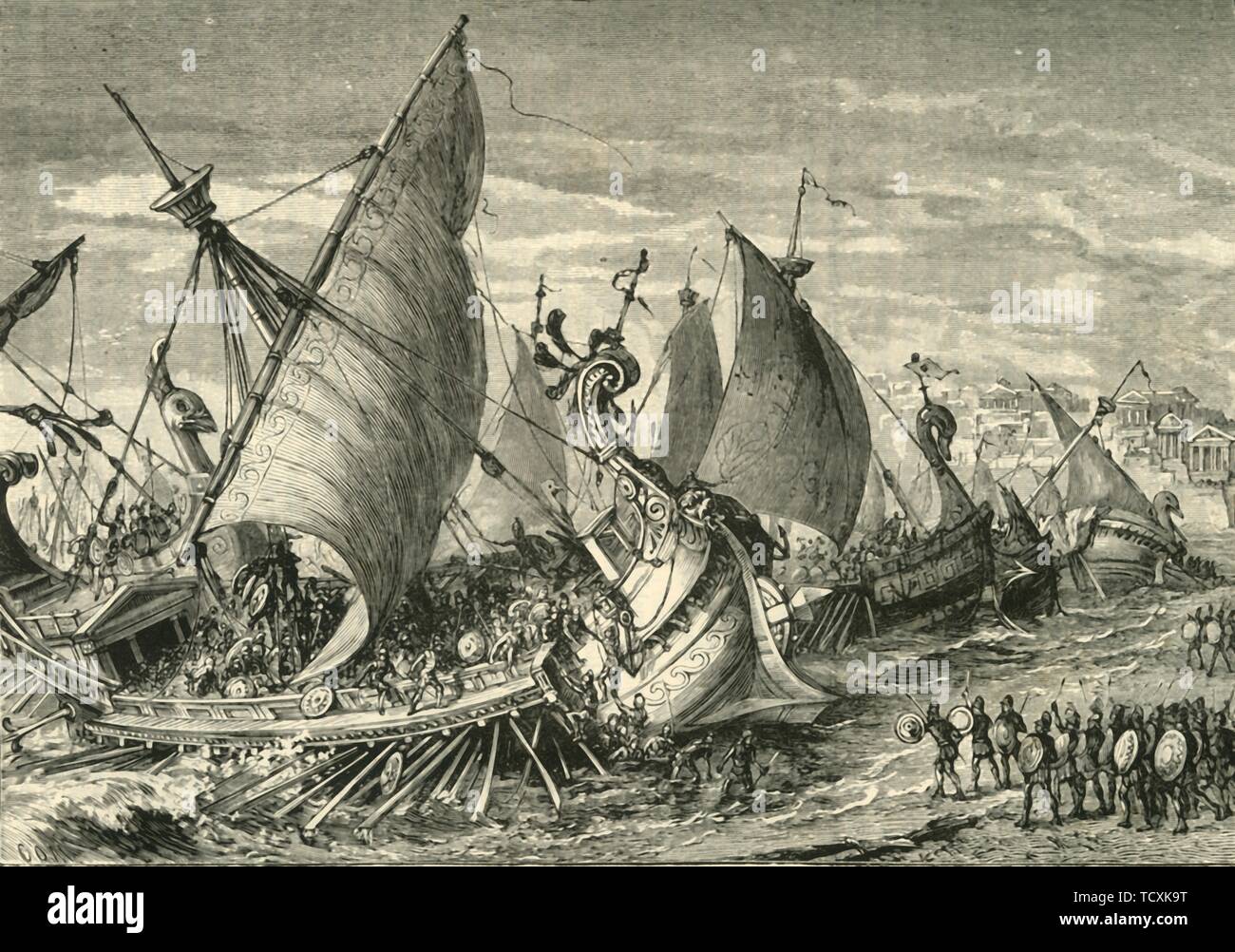 Ancient greek sailing ship hi-res stock photography and images - Alamy