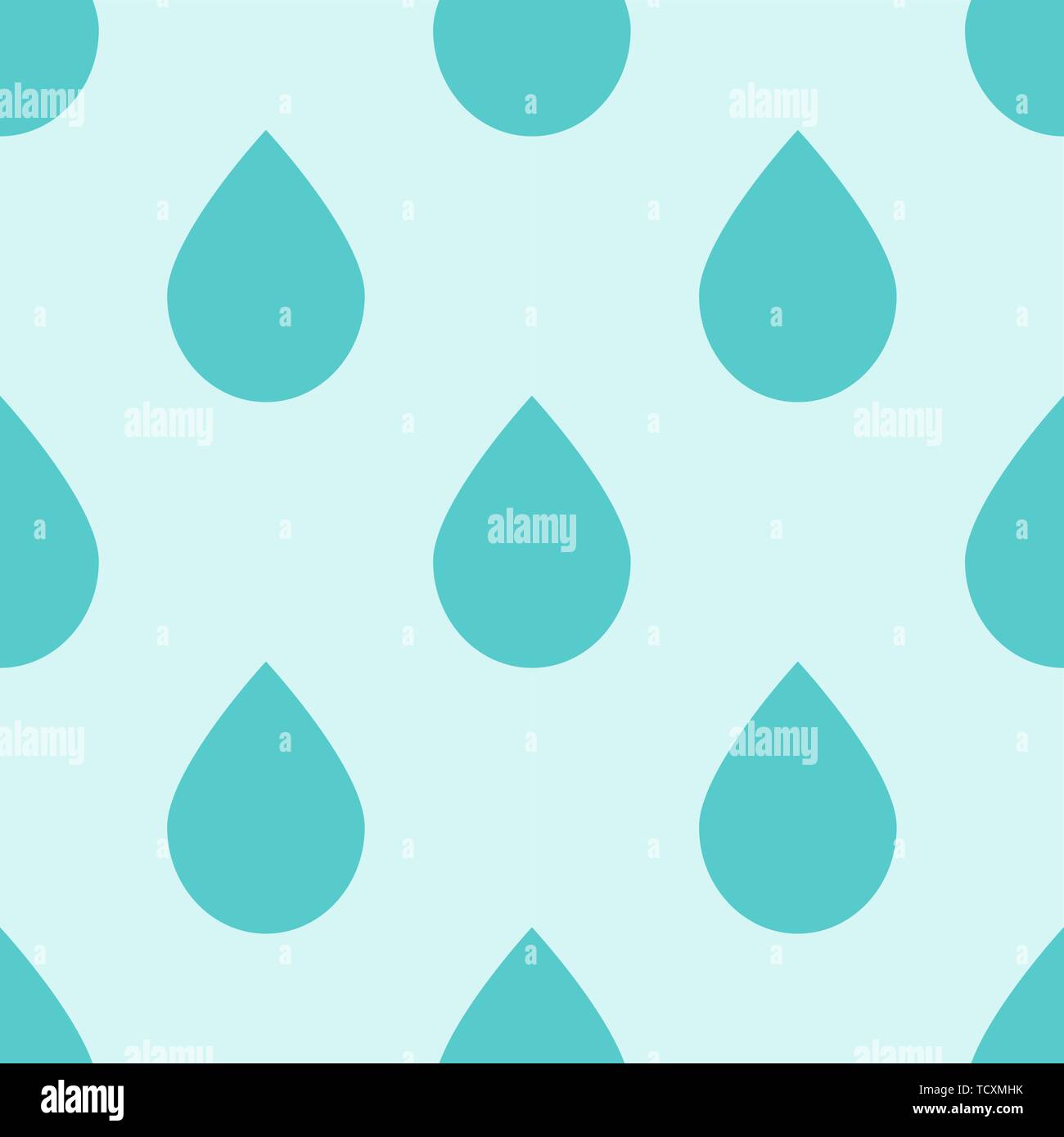 Rain flat design pattern. Vector illustration Stock Vector Image & Art ...