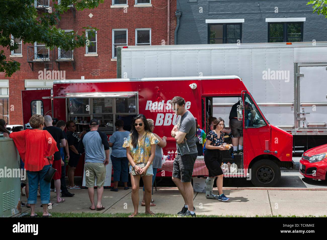 Bluegrass Barbeque Festival Lexington Kentucky Stock Photo - Alamy