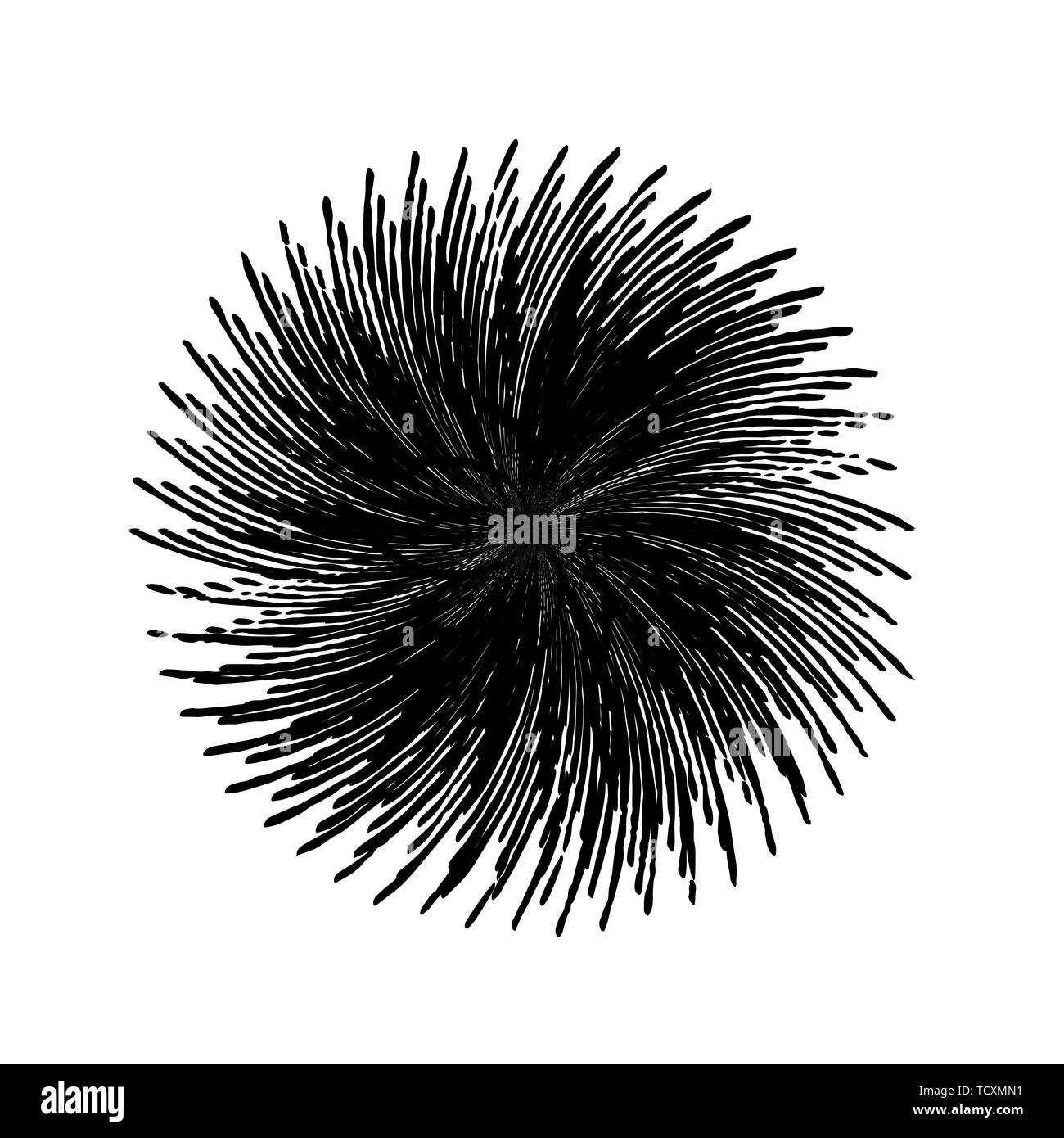 Stroke Spiral Stamp Stock Vector Image & Art - Alamy