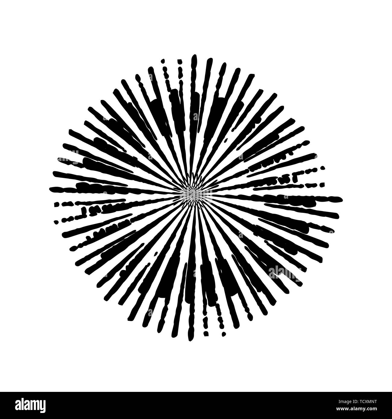 Grunge Burst Isolated Stock Vector Image & Art - Alamy