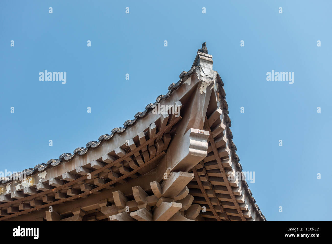 A corner of the eaves Stock Photo - Alamy
