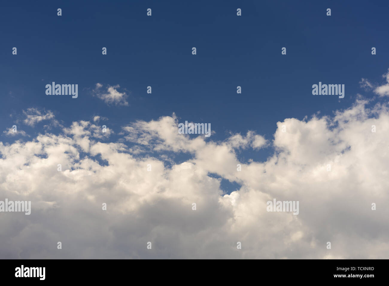 Beautiful blue sky and clouds. Creative vintage background Stock Photo ...